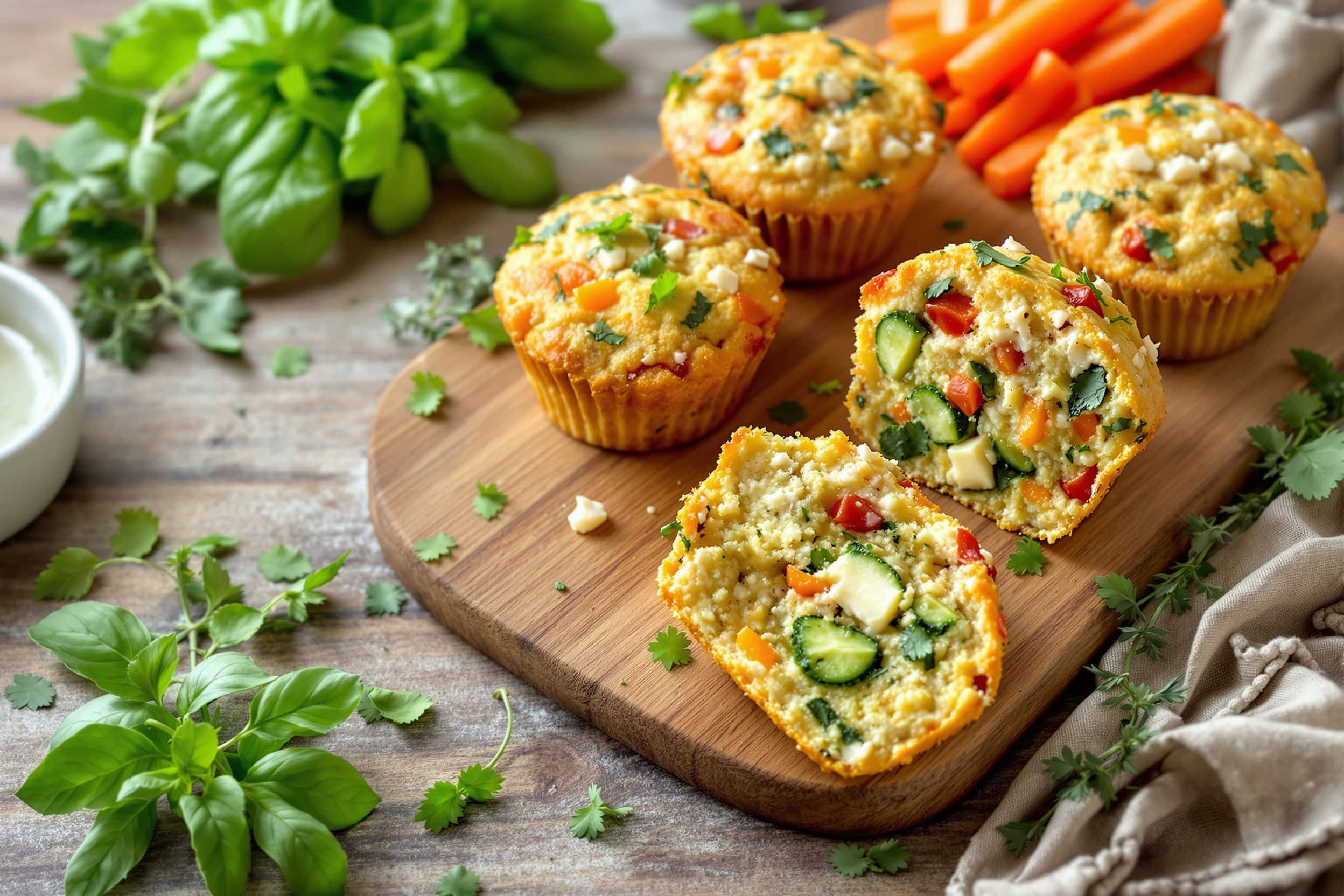 Muffin salé healthy : une option saine et complète pour votre petit ...